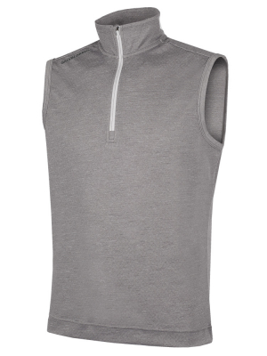 Galvin Green Insula Herr Slipover Del Grå Melerad | VÄSTAR - Herrkläder ...