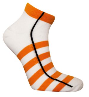 Lanner Strumpor Herr Tunn sula 144 Vit/Orange | STRUMPOR - Herrkläder ...