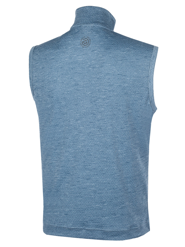 Galvin Green Insula Herr Slipover Del Blå Melerad | VÄSTAR - Herrkläder ...