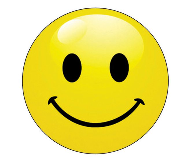 Golfgear Markör med clip Gul Smiley | Markörer - Golftillbehör