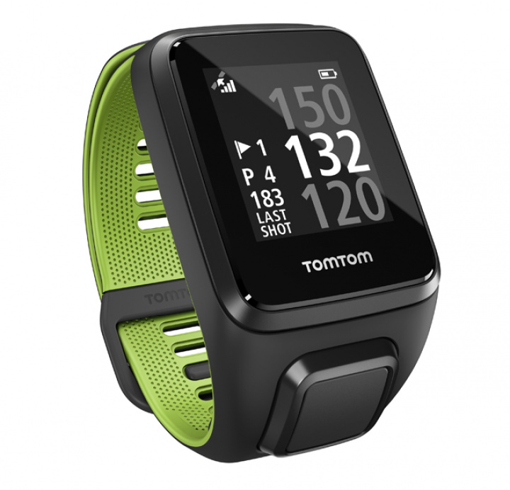 TomTom GPS Klocka Golfer 2SE Svart/Lime | Golfklockor - Elektronik | TomTom